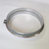 China Galvanized Adjustable  Bolt Type Flange Clamp For Duct Connection for sale