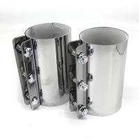 China Stainless Steel Pneumatic Conveying Pipe Coupling With Silicone Seal For Plastic Pellet Vacuum Conveying. for sale