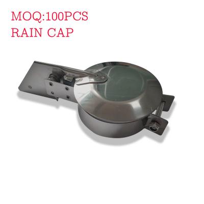 China Stainless Steel 304 Muffler Caps Exhaust Auto Spare Parts 4 Inch  Exhaust Rain Caps for sale