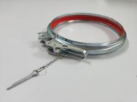 China Ventilation System Galvanized Quick Pull Ring With Adjustment Screw for sale