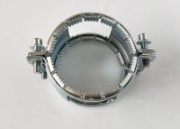 China Galvanized Heavy Duty Pipe Clamps Coupling Grip Collar Cast Iron Pipe Combi Grip Collar for sale