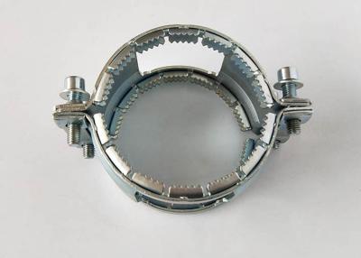 China Galvanized Heavy Duty Pipe Clamps Coupling Grip Collar Cast Iron Pipe Combi Grip Collar for sale
