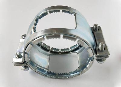 China Metal Heavy Duty Pipe Clamps SML EN877 Cast Iron Pipe Grip Collar For Coupling for sale
