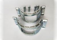 China Type B Heavy Duty Clamps Galvanized Steel Coupling Grip Collar Long Life for sale