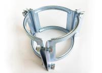 China 5 Inch Heavy Duty Steel Pipe Clamps Grip Collar Couplings Support Clip for sale