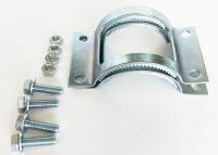China SML EN877 Drainage System Heavy Duty Steel Pipe Clamps With Flange Connection for sale