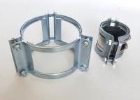 China 150mm Diameter Industrial Pipe Clamps Grip Collar Pipe Coupling OEM Service for sale