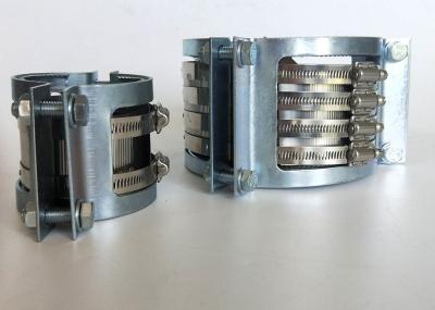 China 5 Inch Cast Iron Pipe Reinforcement Clamp Grip Collar Couplings High Strength for sale