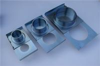 China Metal Ductwork Blast Gate Zone Control Dampers Manual 140mm Diameter for sale
