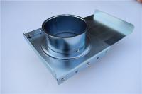 China Self - Cleaning Dust Extractor Blast Gate 150mm Made Of Galvanized Steel for sale
