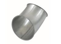 China 80mm Diameter Dust Collection Fittings Ducting Bends Of Galvanized Steel for sale