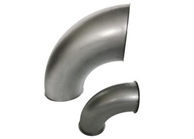 China 45 Degree Dust Collection Duct Pipe Pressed Ventilation Bends Use In HAVC for sale