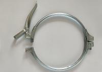China DN80 Quick Release Pipe Clamps / Heavy Pipe Clamp For Ductwork System for sale