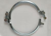 China Customized Galvanized Heavy Duty Pipe Clamps Stainless Steel With Screws for sale