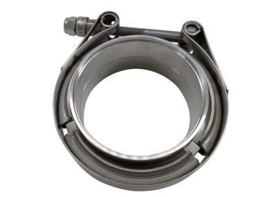 China Sing Bolt V Band Exhaust 38.9mm Quick Release Pipe Clamp With Flange for sale