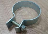 China Auto Parts Exhuast 2.0mm Quick Release Tube Clamp With Single Bolt for sale