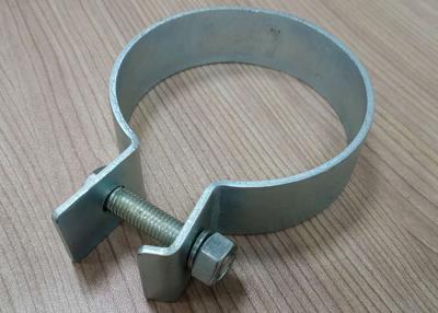 China Auto Parts Exhuast 2.0mm Quick Release Tube Clamp With Single Bolt for sale