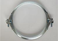 China Heavy Duty 2mm Galv Pipe Clamps For Dust Collection System for sale