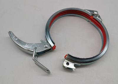 China 180mm Galvanized Pipe Clips For Dust Extraction System for sale