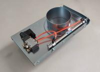 China 120mm Dust Collection Pneumatic Dampers With Straight Edge for sale