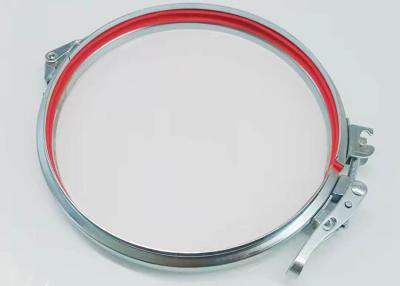 China Dust Collection Connecting 80mm Galvanised Pipe Clips for sale