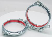 China Round Ring Ventilate 140MM Airtight Galvanized Repair Clamp for sale