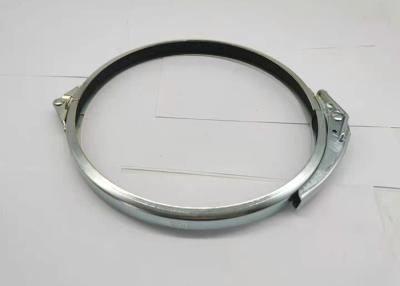 China 160mm Galvanized Pipe Clamp For Dust Collection System for sale