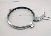 China 200mm Galvanised Pipe Brackets Duct Metal Rings for sale