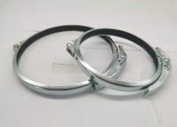 China Oem Galvanized Repair Clamp For Ductwork Rolled Edge And Flange Edge for sale