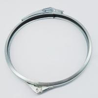 China 160mm Galvanized Pipe Clamp Dust Collection Pipe Clamp for sale