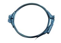 China O Type Ring Round Duct 150mm Galvanized Steel Pipe Clamp for sale