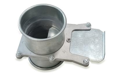 China Dust Removal Pipe connect Dust Collection Blast Gate , slide damper for sale