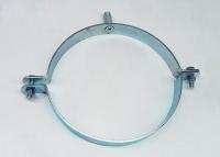 China 2 Inch Carbon Galvanised Tube Clamps Without Sealing Rubber Gasket for sale