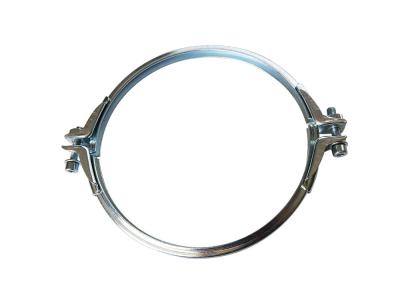 China 200mm Dust Collection Galvanized Pipe Clamp Carbon Steel for sale