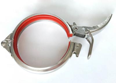 China High Temperature Resistance Galvanized Steel Pipe Clamp Stainless Quick Release for sale