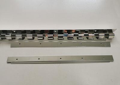 China Hanging Accessorry System Hanger Stainless Steel Stamping Parts For Pvc Strip Curtain for sale