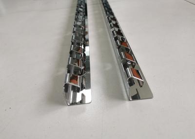 China 316 Ss Metal Stamping Parts Pvc Strip Curtain Heavy Duty Track European Style for sale