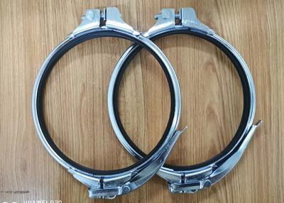 China 300mm Heavy Duty Tube Clamp Quick Connect Pull Ring for sale