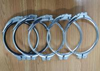China Duct Fittings 600mm Duty Heavy Pipe Clamp Pull Ring With Epdm for sale