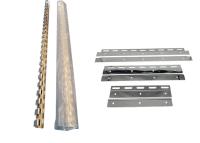 China European Style Curtain Hanging System Stainless Steel 201 984mm for sale