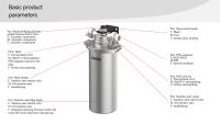 China 304 Stainless Steel Water Pre Filter with 5 Micron Filtration and 5000 Liters/Hour Flow Rate for Whole House Use for sale