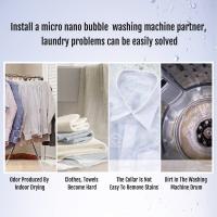 China 2024 Newest Shining Brass Stainless Steel Micro Nano Bubble Nozzle For Washing Machine for sale