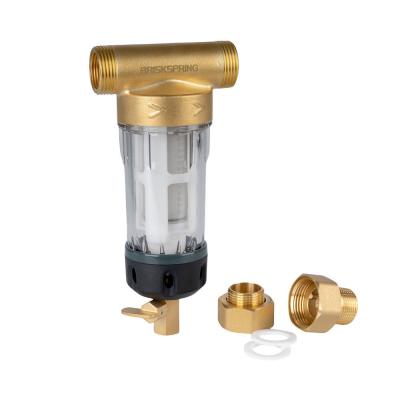 China Premium Reusable Backwash Sediment Filter with Dual-Sided Scraping for Deep Cleaning and Whole-House Protection for sale