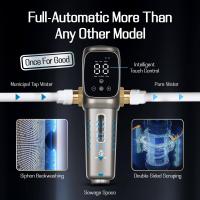China Smart Timer Auto Backwash Water Pre Filter with 1-99 Days Adjustable Cleaning Interval and 150,000 Water Hammer Tests for sale