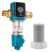China 3/4 Inch Water Pre Filter with 5T/H Flow Rate and Self-Cleaning Design for Household Use for sale
