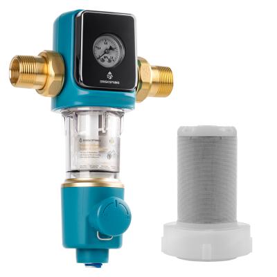 China 3/4 Inch Water Pre Filter with 5T/H Flow Rate and Self-Cleaning Design for Household Use for sale