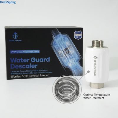 China Whole House Water Descaler with 17-23.5L/Min Flow Rate 0.1-1MPa Operating Pressure and 0~99℃ Applicable Water Temperature for sale