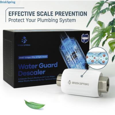 China NSF Certified Compact Water Descaler with 17-23.5L/Min Flow Rate and 0.1-1MPa Operating Pressure for Whole House Use for sale