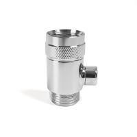 China H59-1 Brass Micro Nano Bubble Shower Head Generator with 5.9 - 7.3L/min Flow Rate and Water-driven Operation for sale