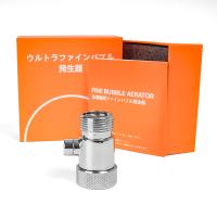 China Ultra Fine Bubble Generator with 0.1-50 Microns Bubble Size for 300% Pesticide Residue Removal and 20% Water Saving in Washing Machines for sale